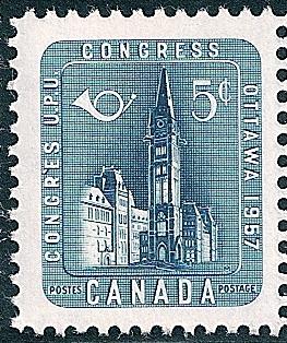Canada - 5c stamp of 1957 (#19603) | StampData